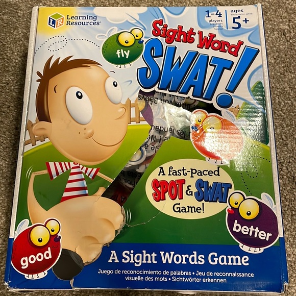 Learning Resources | Toys | Sight Word Swat By Learning Resources ...